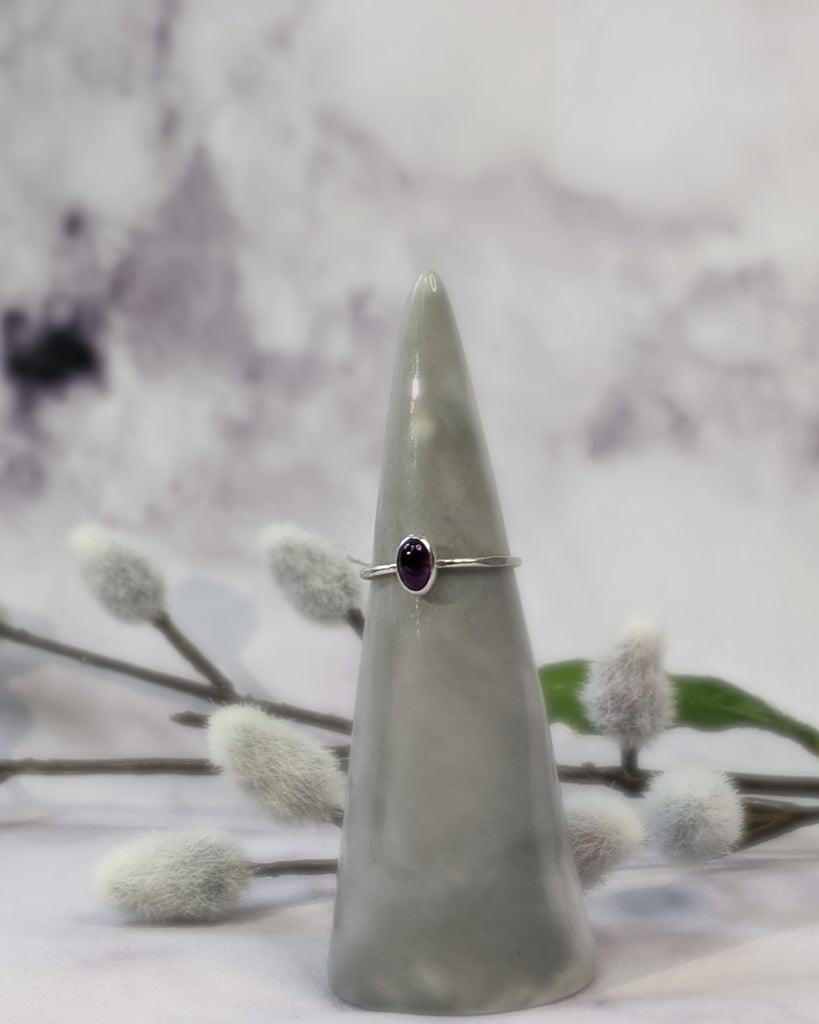 Amethyst Stacker Rings – Arsenic in Blue